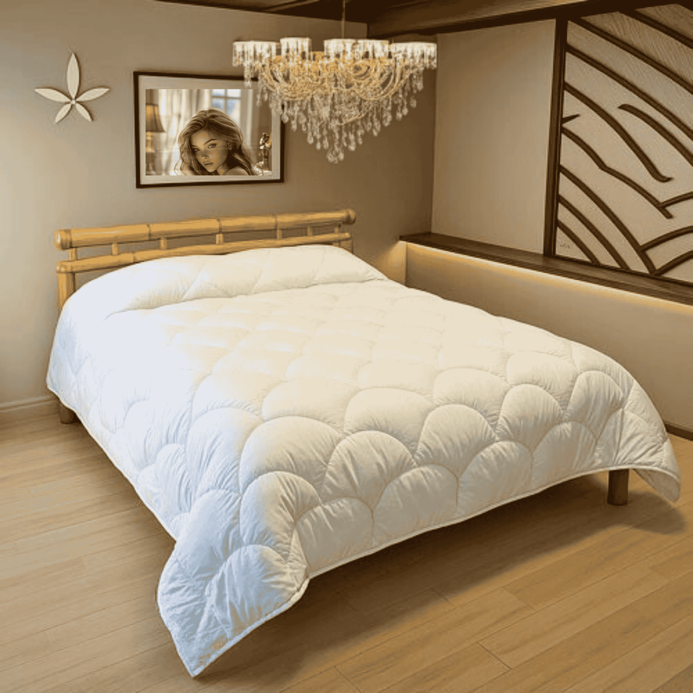 Couette bambou piquage nuage | Acheter couettes en bambou Matelas ...